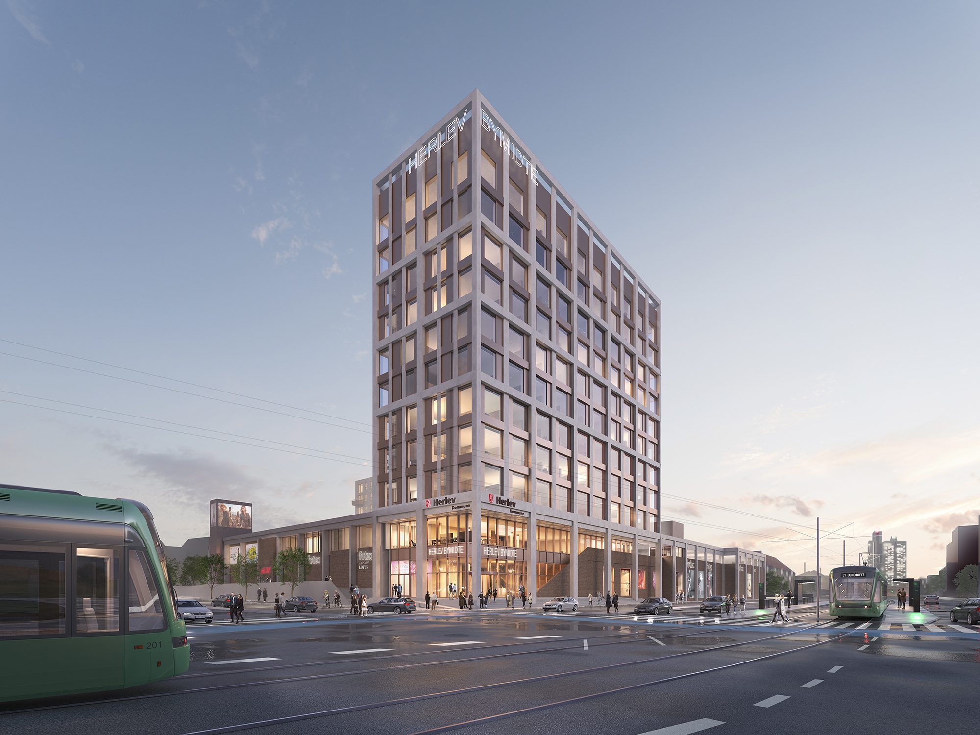 Revitalisering af Herlev Bymidte - Artelia | Rådgivende Ingeniører